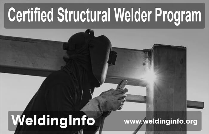 Certified Structural Welder Program Eligibility, Syllabus and Pattern